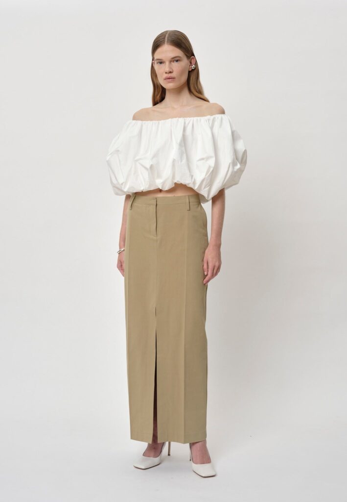 Se vores Herskind Nina Nederdel - Khaki - L’Unica