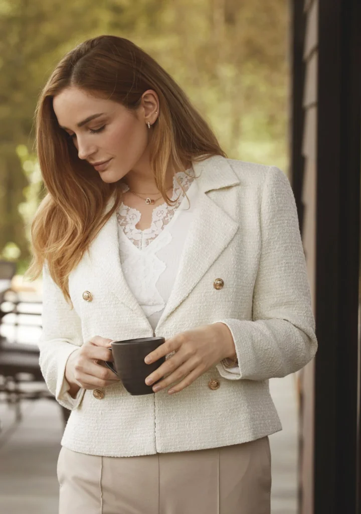 Se vores ISAY Gena Blazer - Broken White - L’Unica